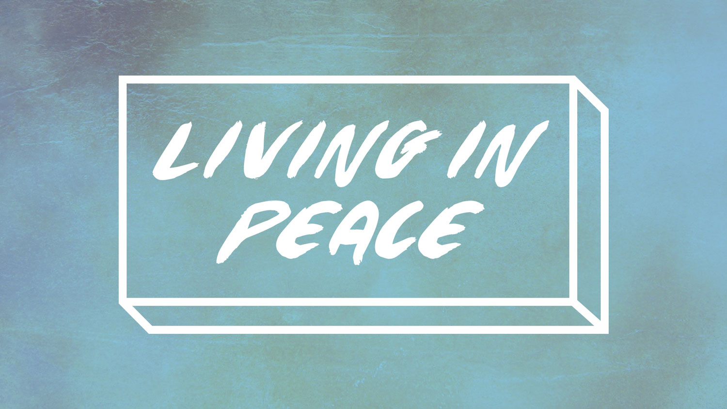 Living in Friendship and Peace (1 of 5) – Wake Up! Wake Up!